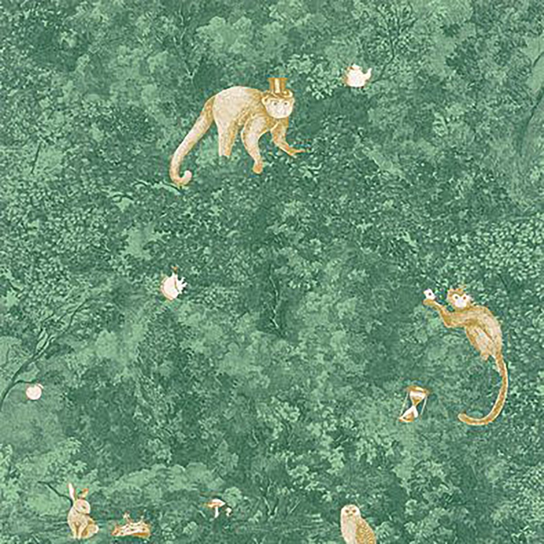 Jardin Des Merveilles Mokum Wallpaper By Casadeco