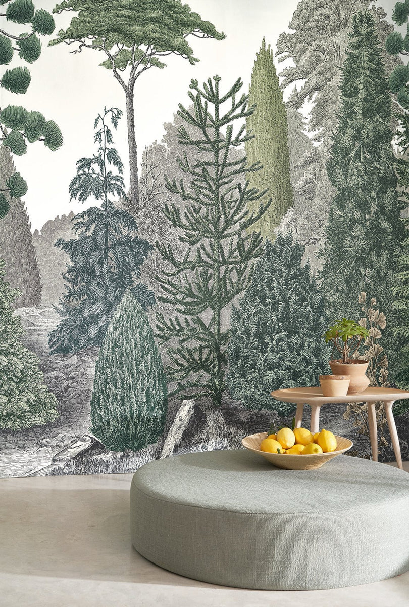 Pinede (Large Panel) Mokum Wallpaper By Casadeco