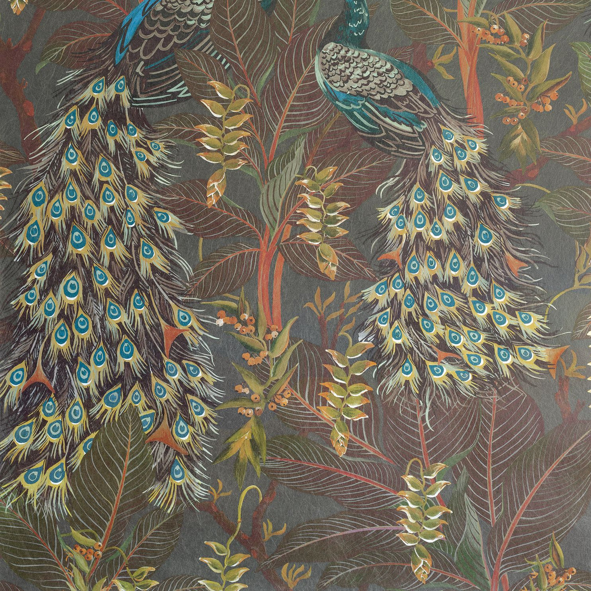 Royal Peacock Designed by Catherine Martin for Mokum