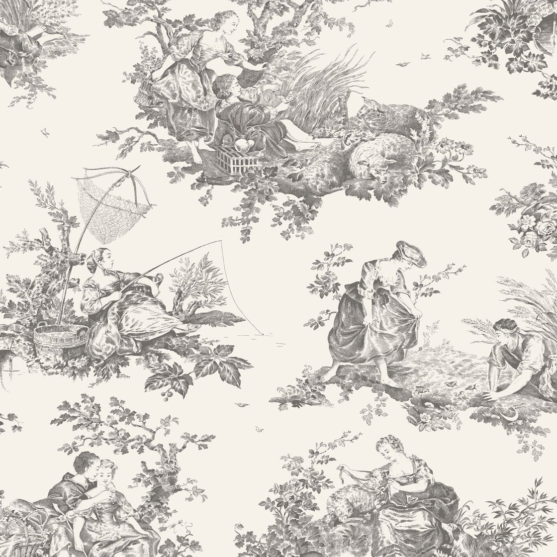 Scene D'Ete Mokum Wallpaper By Casadeco